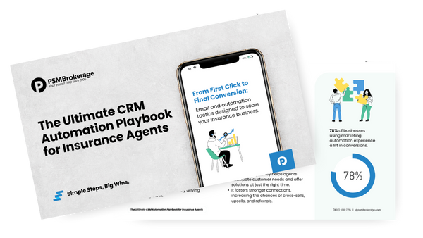 The Ultimate CRM Automation Playbook for Insurance Agents | PSM Brokerage